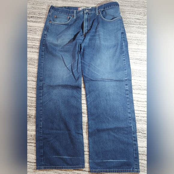 Levi's | Jeans | 38x32 Levis 529 Low Rise Straight Relaxed Fit Blue ...